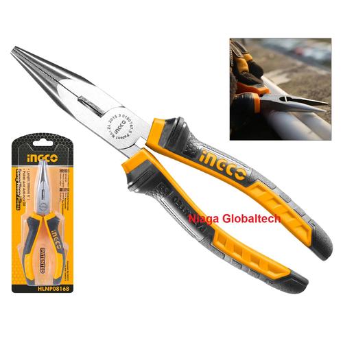 Jual INGCO TANG RUNCING TANG LANCIP INDUSTRIAL LONG NOSE PLIER INGCO ...