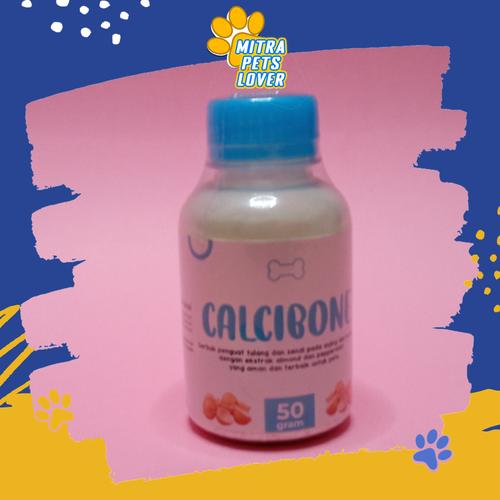 Jual CALCIBONE 50gr - VITAMIN PENGUAT TULANG & SENDI KUCING ANJING ...
