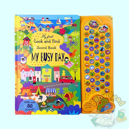 Jual Look and Find My Busy Day Sound Book by North Parade - Kota Medan ...