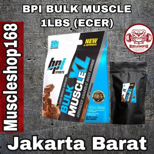 Jual BPI Bulk XL Gainer BPI Bulk Muscle XL 10 Lbs 5,7 lbs - Eceran (repack), Coklat - Jakarta ...