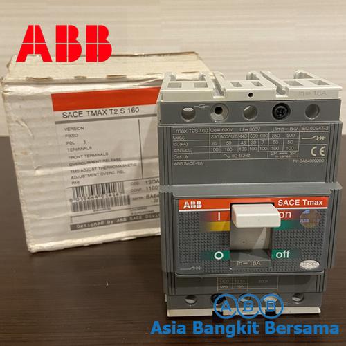 Jual ABB MCCB TMAX T2S 160 3P | R16 | R25 | R32 | R40 | R50 | R80 | R100 - Jakarta Barat - Asia ...