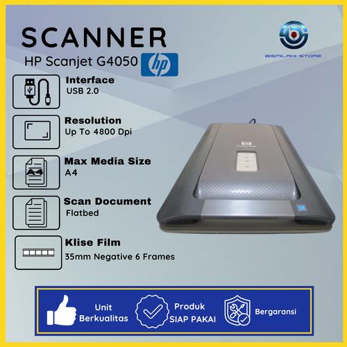 Jual Scanner Hp Scanjet G4050 Harga Obral Support Scan Berwarna Ukuran ...