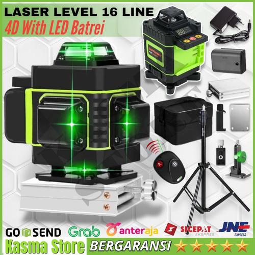 Promo Laser Level Mesin Leveling 2,5,8,12,16 Line Alat Ukur Meteran ...