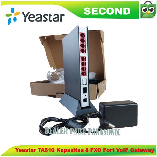 Jual TA810 Yeastar NeoGate FXO 8 port Voip Gateway PSTN Analog - Kota ...