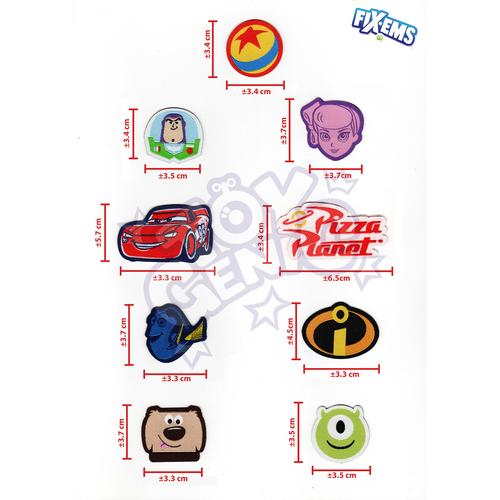 Jual FIX-EMS EMBLEM PATCH STICKER BORDIR TEMPEL DISNEY PIXAR ORIGINAL ...