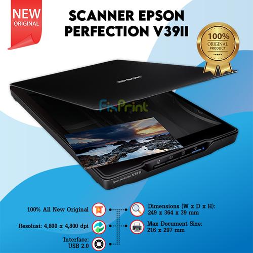 Jual Scanner Epson V39 II Epson Perfection V39II Flatbed Photo Scanner ...