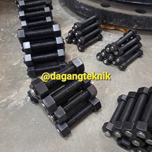 Jual Stud Bolt with Nut and Washer M14 x 70mm - Jakarta Pusat ...