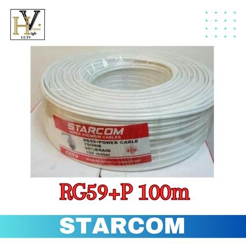 Jual KABEL CCTV STARCOM RG59+P 100 METER - Kota Palembang - Highvision CCTV | Tokopedia