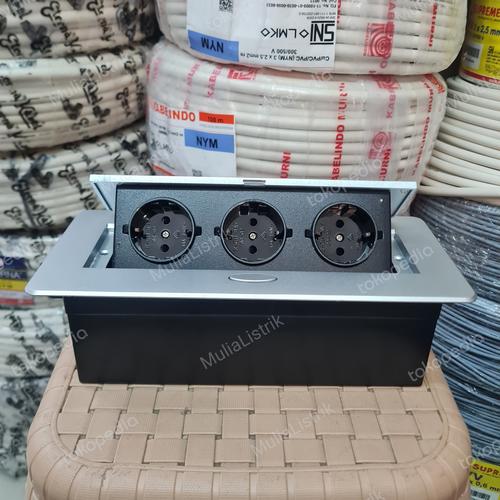 Jual STOPKONTAK MEJA 3 ARDE GROUND SNI TEBAL COLOKAN MEJA TERMURAH ...