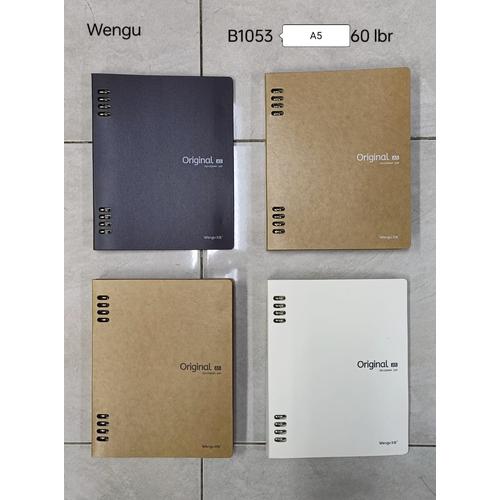 Jual map binder wengu ring 8 besi kodeb1053 cover karton eco friendly ...