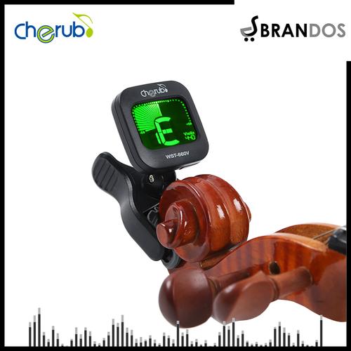 Promo Tuner Biola Clip-On Violin Viola Chromatic Cherub WST-660V ...