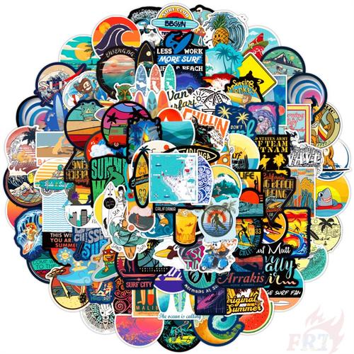 Jual Stiker Koper Desain Surfing Travel Pantai Premium - Jakarta ...