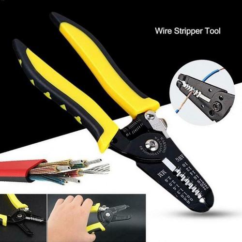 Jual Tang potong kupas kabel wire stripper Gunting Pengupas Multifungsi ...