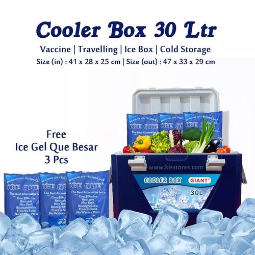Promo Cooler Box 30 Liter Coolbox pendingin besar merk Giant - 30 Liter ...