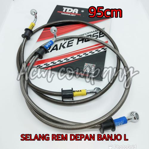 Jual TDR ORIGINAL Selang Rem Depan 95cm L For Vario 160 Pnp - 95cm L ...