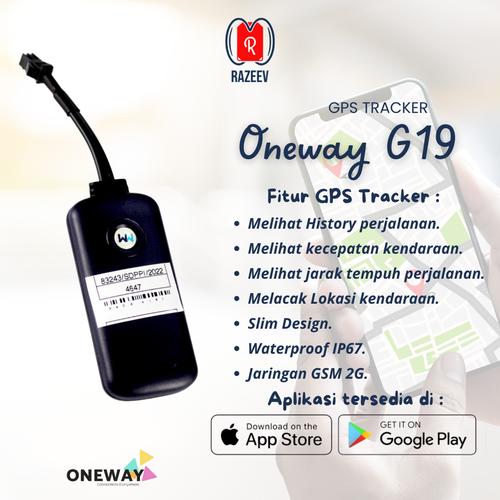 Jual GPS Tracker Oneway G19 Free Gratis Server 1 Tahun - Kab. Sleman - Razeev Official | Tokopedia