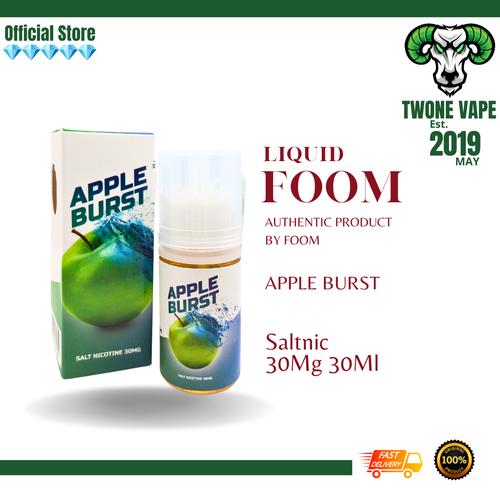 Jual Liquid Foom Apple Burst 30ml | Aple Burst 100% Authentic by Foom ...