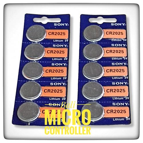 Jual Baterai CR2025 3V Lithium Batre Kancing - Kota Denpasar - Bali ...