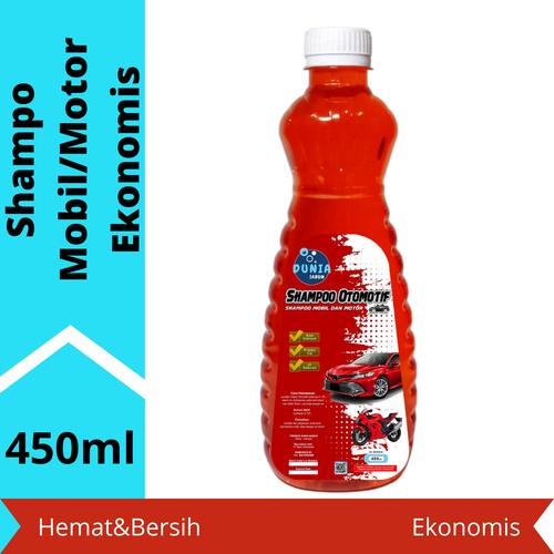 Jual SHAMPO MOTOR/MOBIL SNOW WASH REGULER KEMASAN BOTOL 450 ML ...