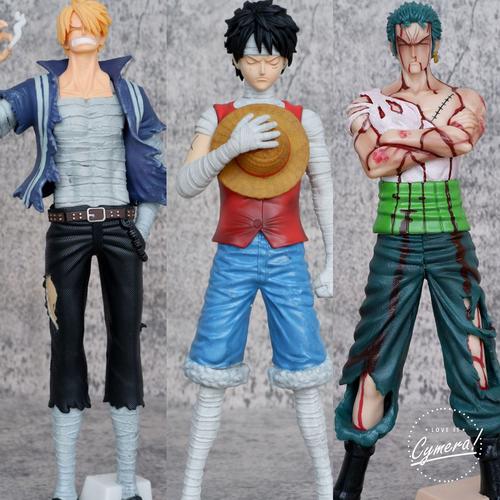 Jual Luffy Zoro Sanji 3D2Y Action Figure One Piece Dream STUDIO - Luffy ...
