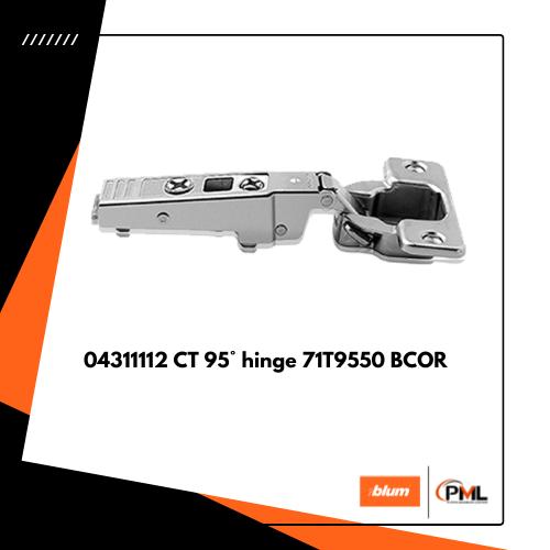 Jual Engsel Blum 71T9550 CLIP top hinge 95° BCOR overlay - Jakarta ...