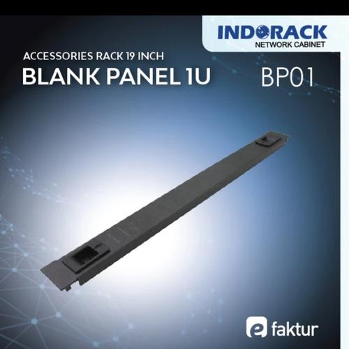 Jual BP01 Blank Panel 1U 19" INDORACK - Jakarta Utara - spareparts konveksi | Tokopedia