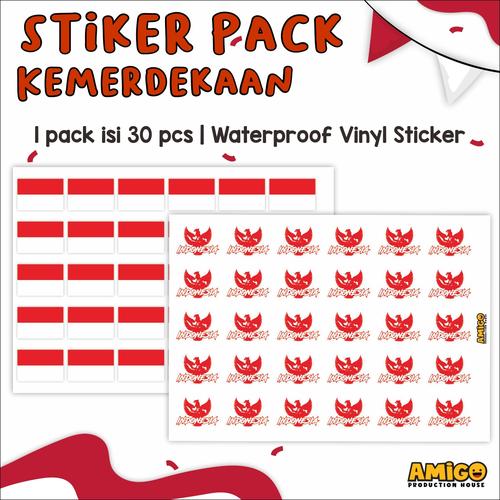 Jual Stiker Pipi 17 Agustus Stiker Kemerdekaan Stiker HUT RI Dirgahayu ...