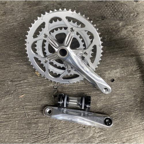 Jual Crankset silver driveline ht2 triple chainring 55T - Jakarta Barat ...