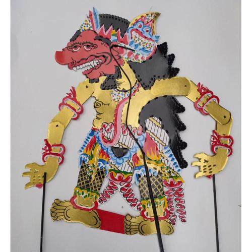 Jual wayang kulit kertas BUTO PATIH prahasto 70cm i - Kab. Sleman ...