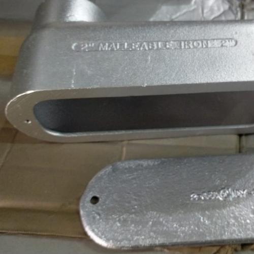 Jual 1" NPT Malleable Iron Besi explosion proof Elbow Condulet Conduit ...