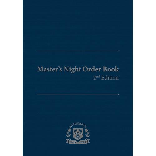 Jual Buku Log Kapal Masters Night Order Book Logbook 2nd Edition 2023 ...