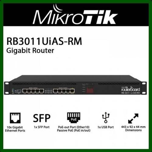 Jual Mikrotik Routerboard RB3011 RB3011UiAS-RM - Kota Medan - JunHua ...
