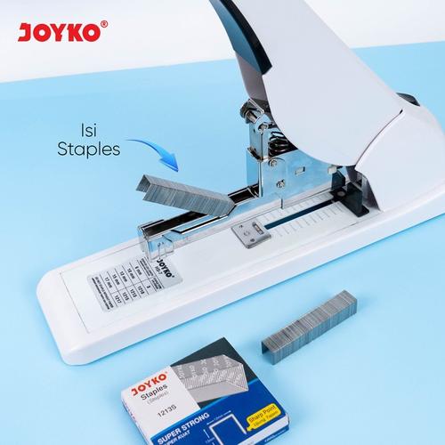 Jual ISI STAPLES / ISI GUN TACKER 1213S / HEAVY DUTY STAPLES JOYKO ...