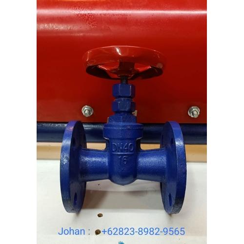 Jual Gate Valve DN 100 4Icni PN16 Besi Gerbang Katup mengatur aliran ...