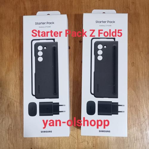 Jual Samsung Z Fold5 Starter Pack ORIGINAL 100% - BLACK - Jakarta Pusat ...