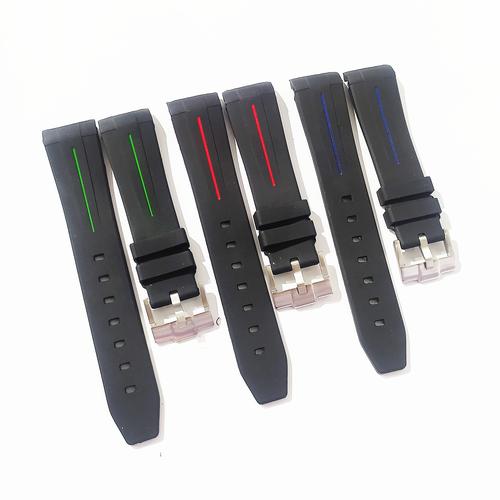 Jual strap rubber B rolex 20mm - list biru - Kota Surabaya - Grosir ...