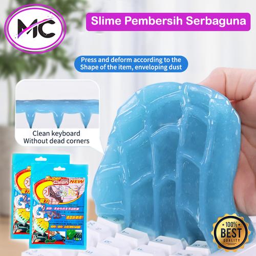 Jual Slime Pembersih Debu Mobil Original Gel Membersihkan Sela Keyboard ...