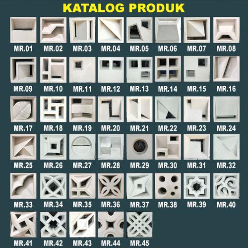 Jual roster loster beton minimalis ukuran 20x20cm dg tebal 10cm. - Kab ...