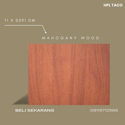 Jual TACO HPL TI X 0091 DM - MAHOGANY WOOD - Jakarta Barat - Baba ...
