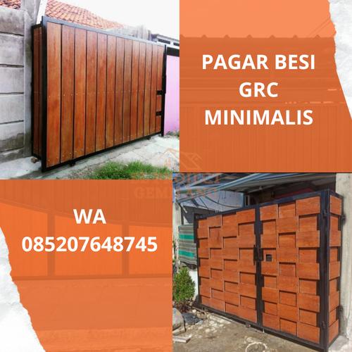 Jual pagar besi GRC minimalis - Kota Tangerang - El Project Gemilang ...