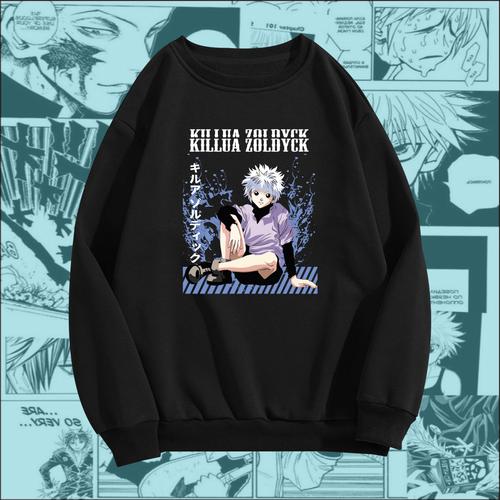 Jual Sweater Anime Killua Zoldyck 2 Hunter X Hunter Crewneck Jaket ...