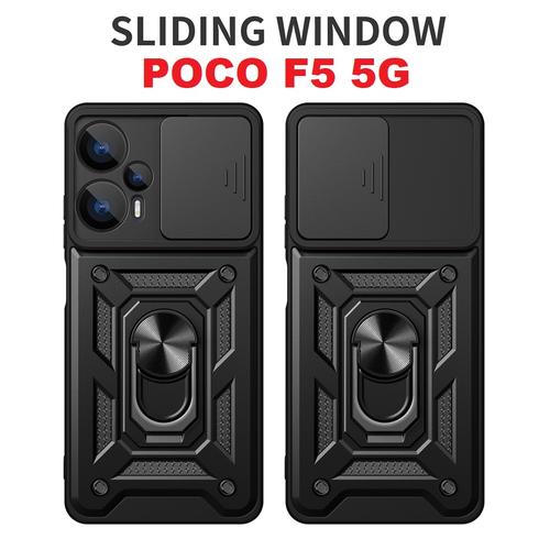 Jual Xiaomi Poco F5 5G Case Softcase SLIDE ARMOR CAMERA PROTECTION Case ...