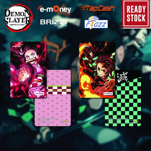 Jual Emoney mandiri flazz bca gen 2 brizzi tapcash custom DEMON SLAYER ...