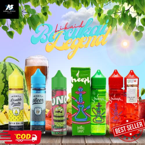 Jual liquid 60ml freebased Fruity stok terbatas bukan botol isi parfum ...