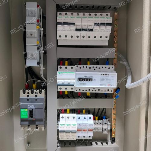 Jual panel distribusi 3pjase 30a - kWh meter - MCB 3p 10a - MCB 1p 10a ...