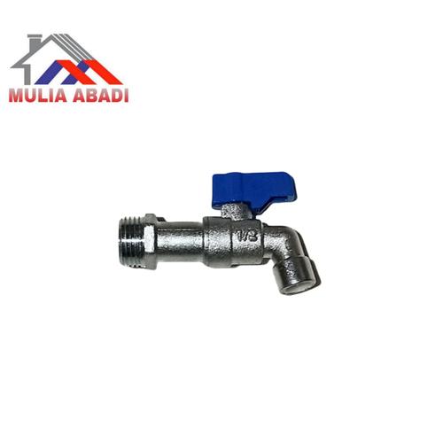 Jual KRAN BOLA CEBOL 1/2 INCH /KRAN TEMBOK BESI KEPALA BIRU - Jakarta ...
