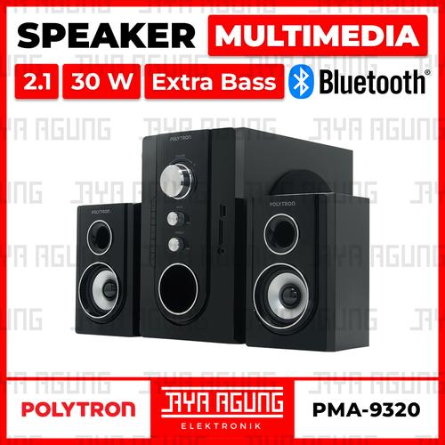 Promo Speaker Multimedia Bluetooth Aktif POLYTRON PMA 9320 FM Radio PC ...