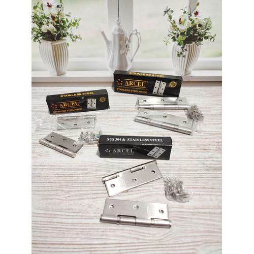 Jual Engsel Tipis Bearing Stainless Arcel Uk 2 , 2.5 ,3 Inch ,Pintu ...