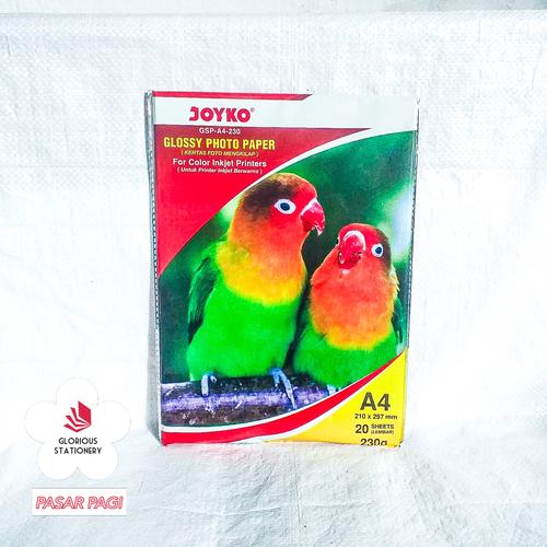 Jual Kertas Foto / Glossy Photo Paper - Joyko - 1 pak - Jakarta Barat ...