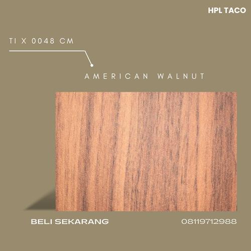Jual TACO HPL TI X 0048 CM - AMERICAN WALNUT - Jakarta Barat - Baba ...